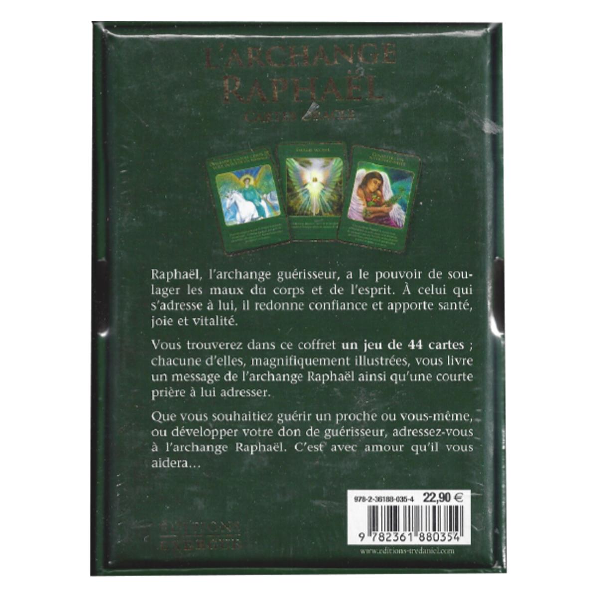 Coffret l'oracle Archange Raphaël - Livre ésotérique et croyances