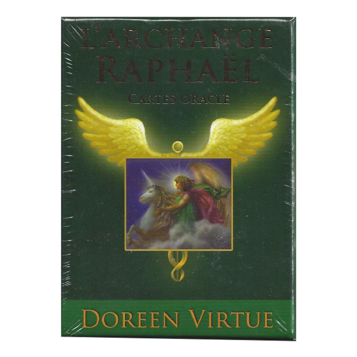 Coffret l'oracle Archange Raphaël - Livre ésotérique et croyances